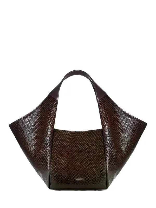 AQUAZZURA Voltaire Tote Bag - Brown
