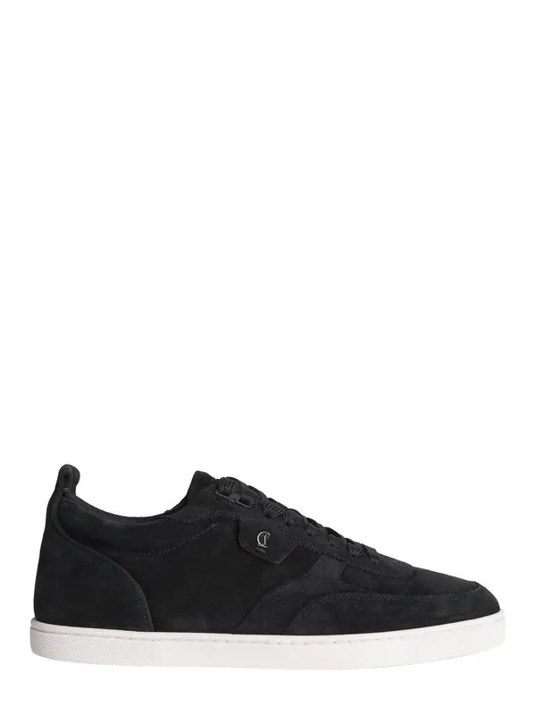 CHRISTIAN LOUBOUTIN Tutti Rui Suede Sneakers - Black