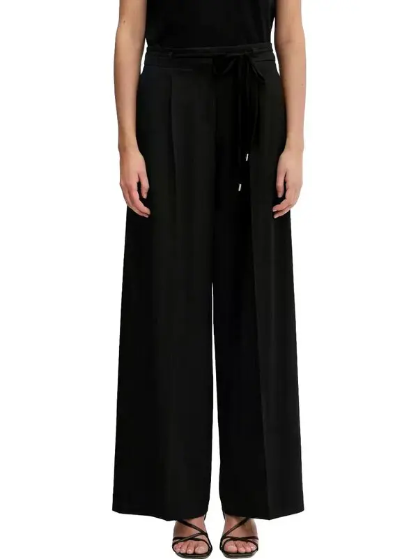 Hugo Haminde Wide-leg Trousers - Black