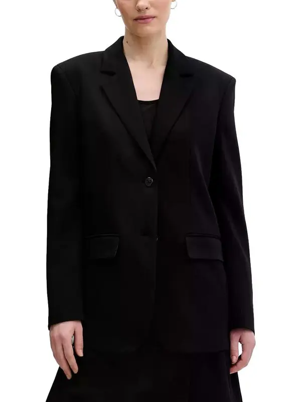 Hugo Buttoned Blazer - Black