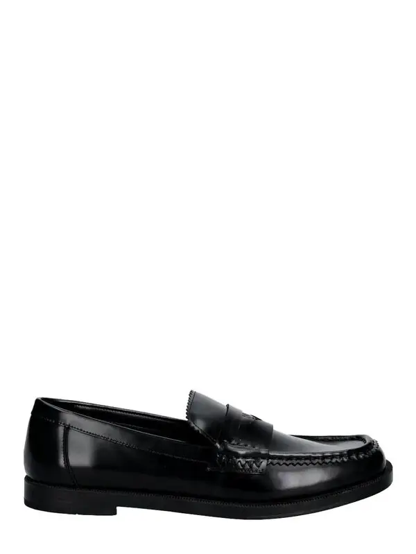 Hugo Liora Leather Loafers - Black