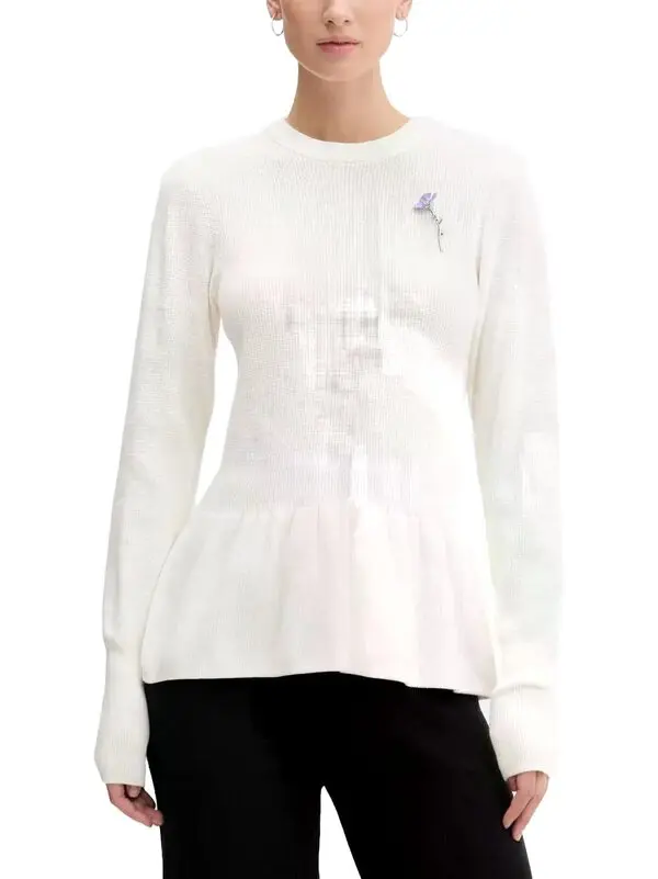 Hugo Sabanna Cotton Top - White