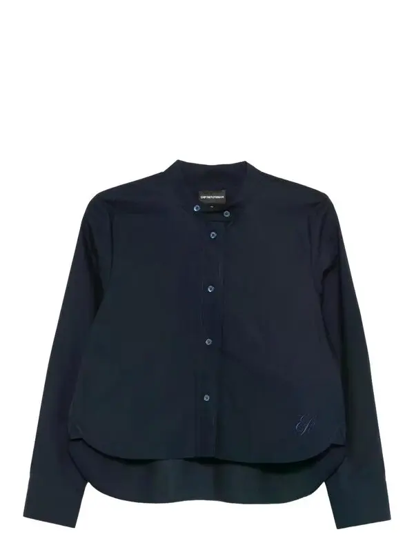 Emporio Armani Embroidered Shirt - Blue
