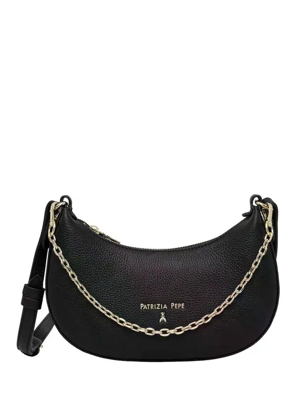 Patrizia Pepe Chain-strap Crossbody Bag - Black