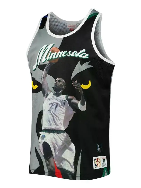 Mitchell & Ness Kevin Garnett Player Vest - Black