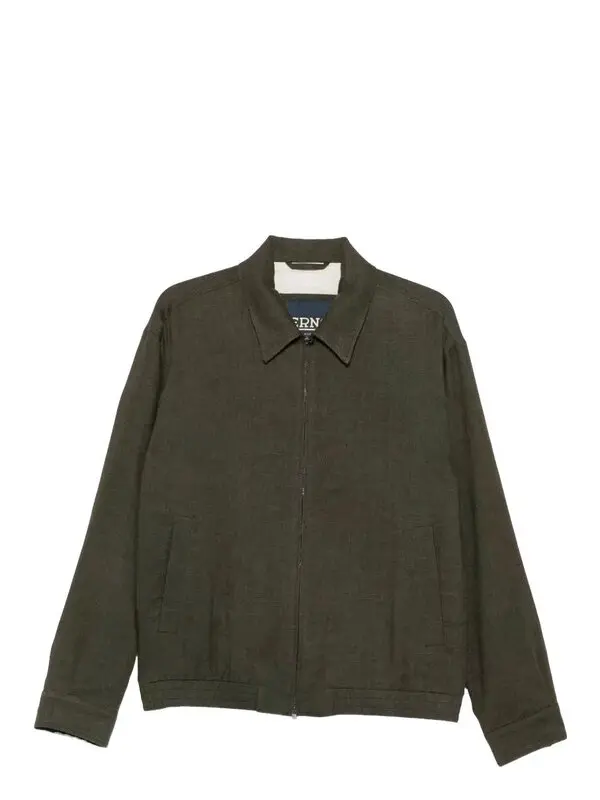Herno Zip Jacket - Green