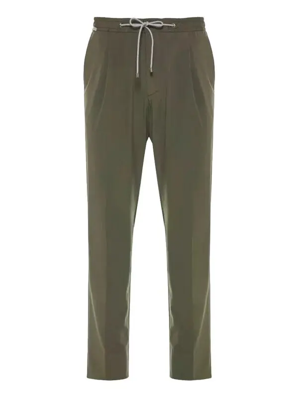 Corneliani Drawstring Trousers - Green
