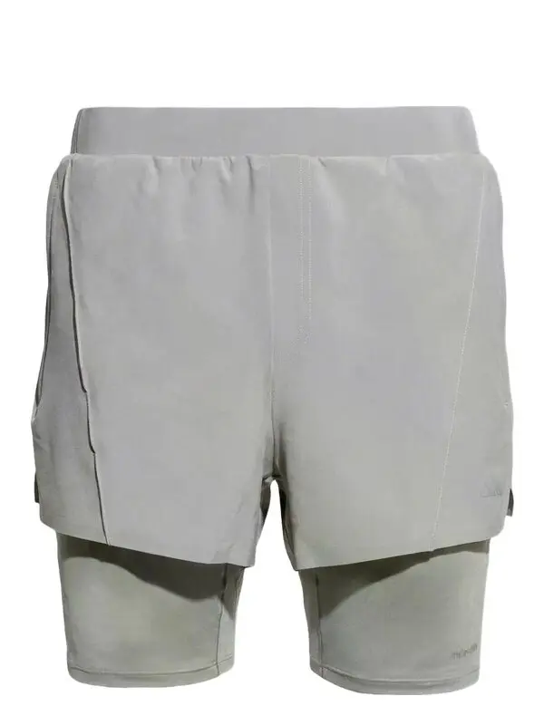 Adidas X Entire Studios D4t Layered Shorts - Grey