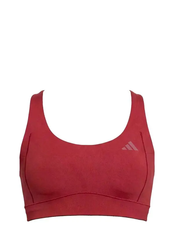 Adidas X Entire Studios Optime Logo-detail Sports Bra - Red