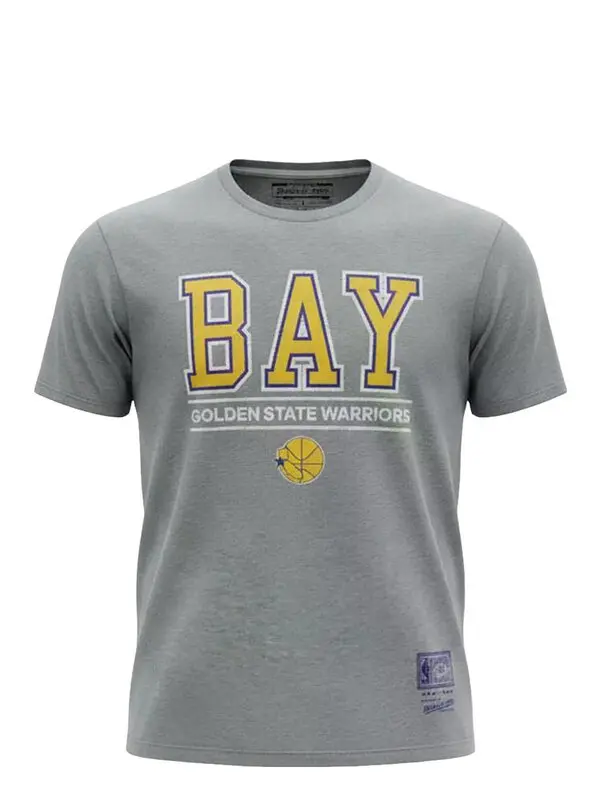 Mitchell & Ness Nba Golden State Warriors T-shirt - Grey