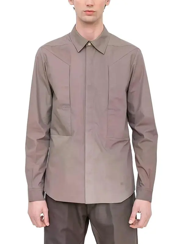Rick Owens Long-sleeve Shirt - Grey