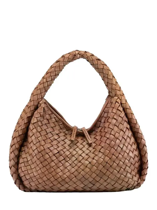 Officine Creative Bolina 148 Woven Leather Bag - Brown