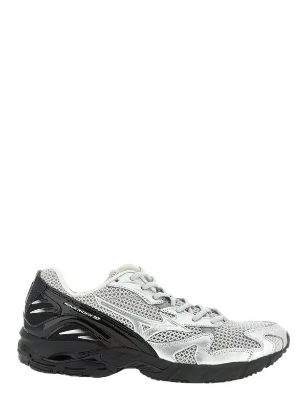 Mizuno Wave Rider Lace-up Sneakers - Silver