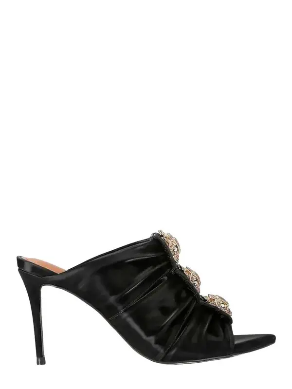 Kurt Geiger Eagle Embellished Sandals - Black
