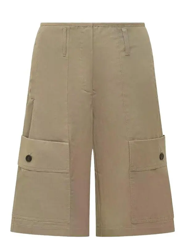 IRO PARIS Izyra Cargo-pockets Shorts - Neutrals