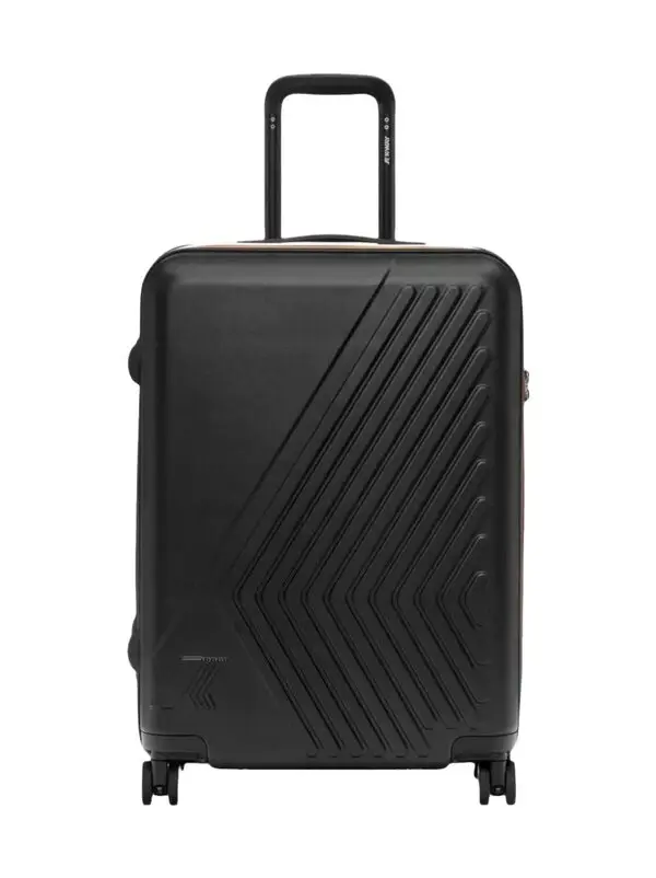 K-WAY Medium Eudoxieur Logo Luggage - Black