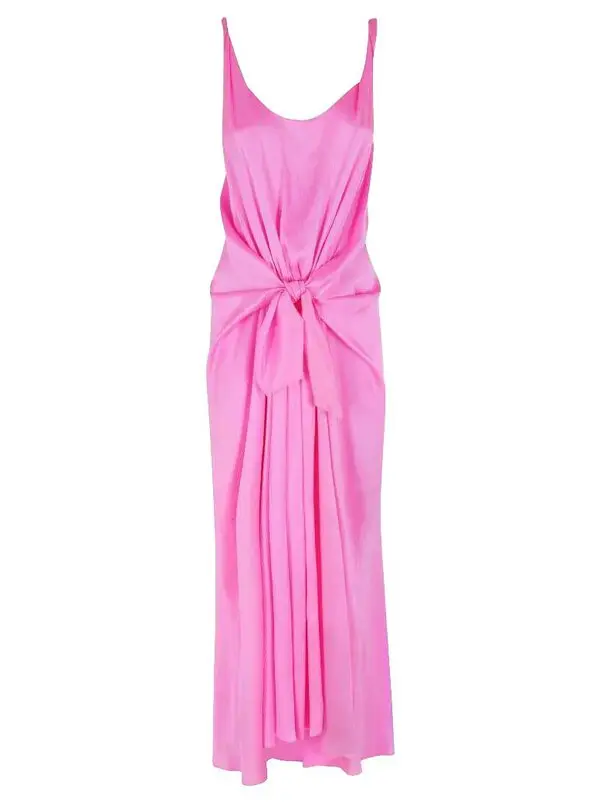 JW Anderson Knot Midi Dress - Pink