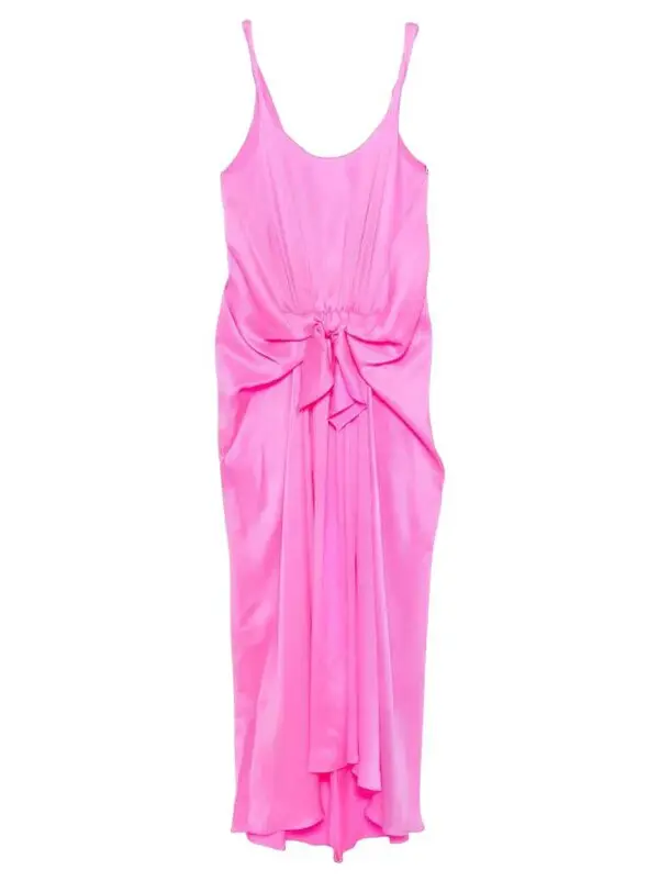 JW Anderson Knot Midi Dress - Pink
