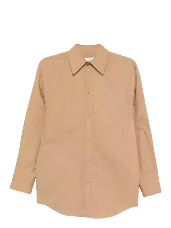 Saint Laurent Buttoned Shirt - Brown