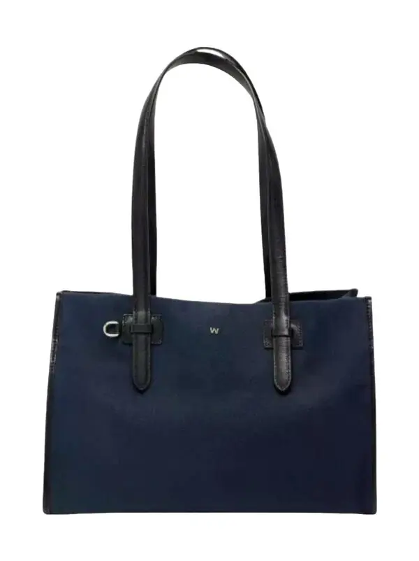 Max Mara Trim Handle Shoulder Bag - Blue