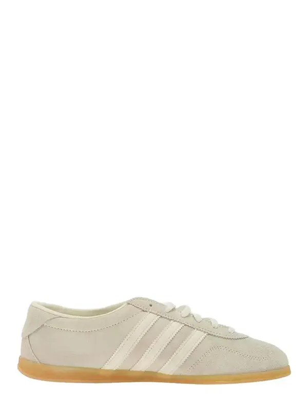 Adidas Gazelle Lo Pro Striped Leather Sneakers - Neutrals