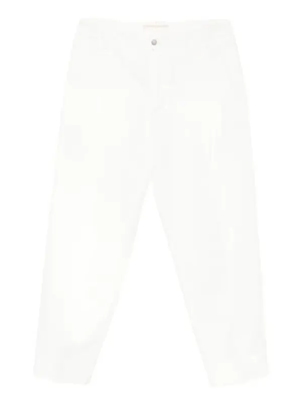 BRIGLIA 1949 Pleated Trousers - White