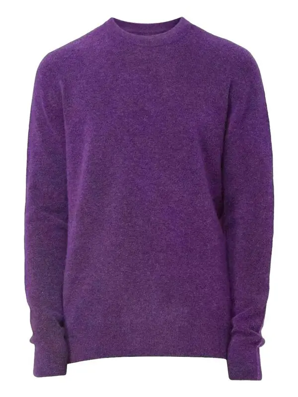 ROBERTO COLLINA Crew-neck Sweater - Purple