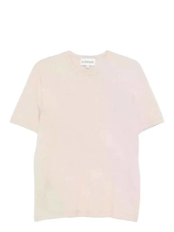 Eric Bompard Round-neck Short-sleeve T-shirt - Neutrals