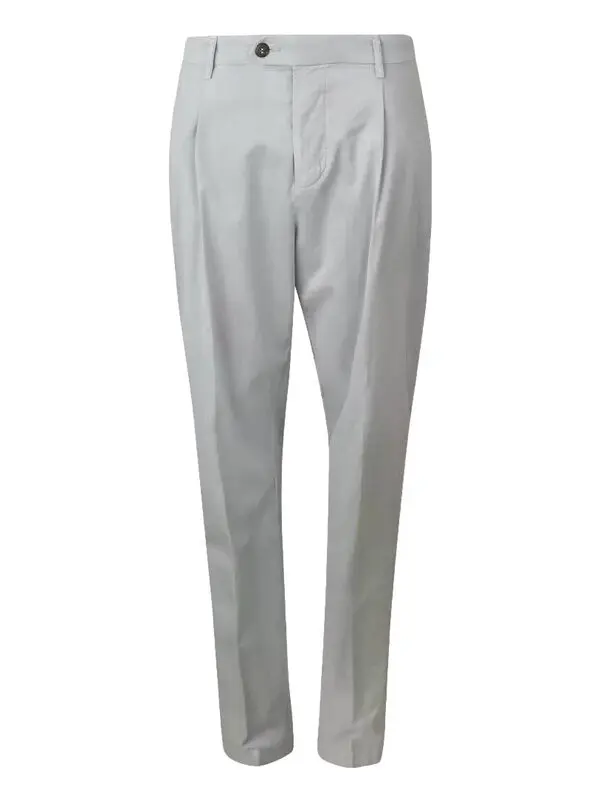 Eleventy Pleated Trousers - Grey