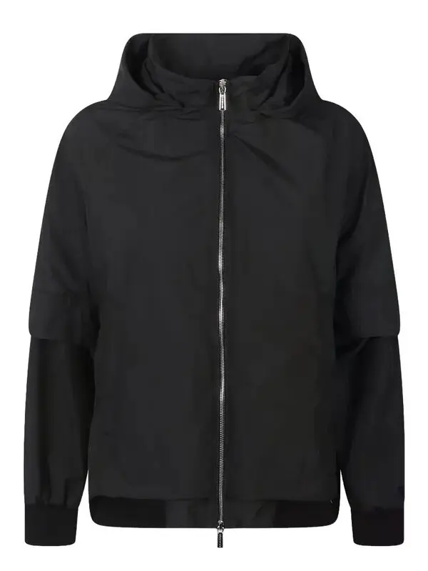 MOORER Talitha-stp Hooded Jacket - Black