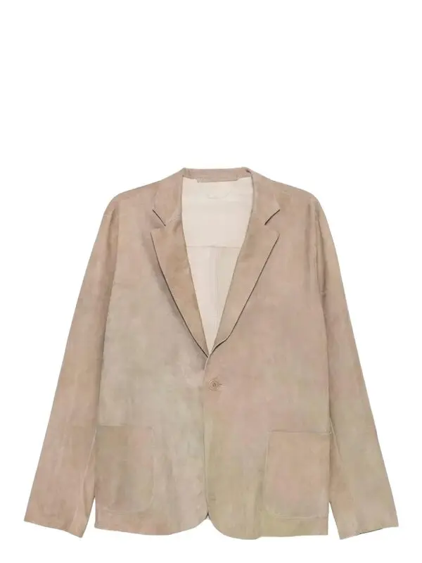 SALVATORE SANTORO Leather Jacket - Neutrals