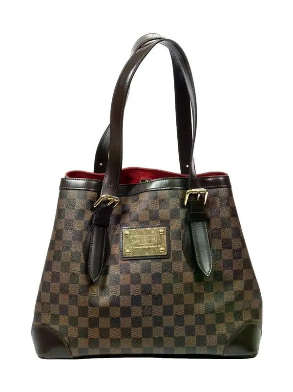 LOUIS VUITTON Hampstead Mm Tote Bag - Brown