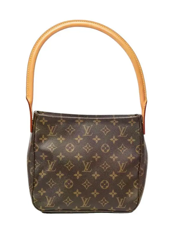 LOUIS VUITTON 2002 Mm Looping Shoulder Bag - Brown