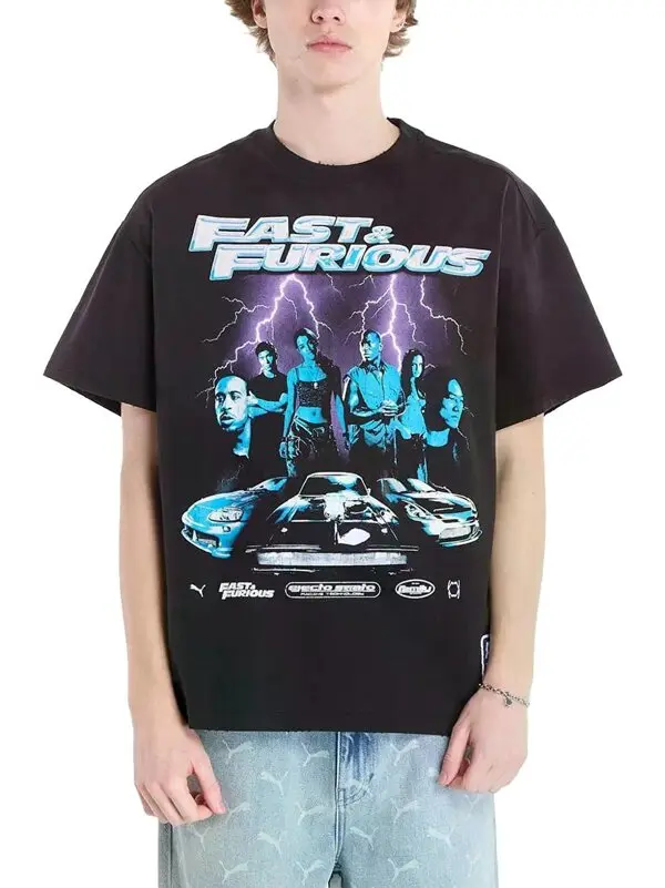 PUMA X Fast & Furious Relaxed-fit T-shirt - Black