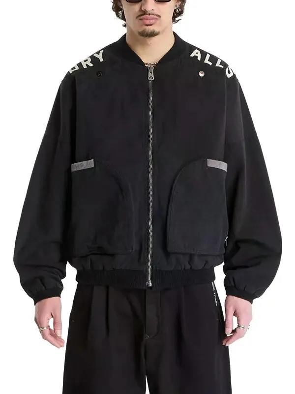 HUMAN MADE Zip-up Bomber Jacket - Black