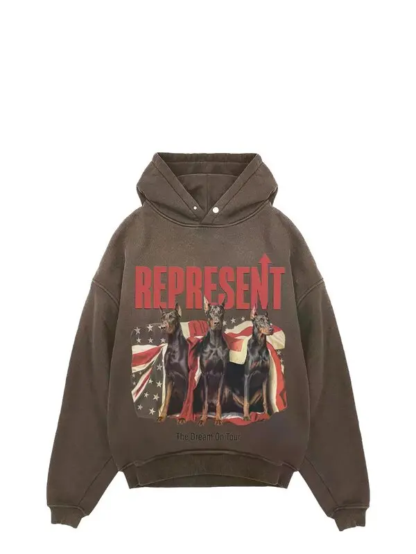 REPRESENT The Dream On Tour Hoodie - Brown