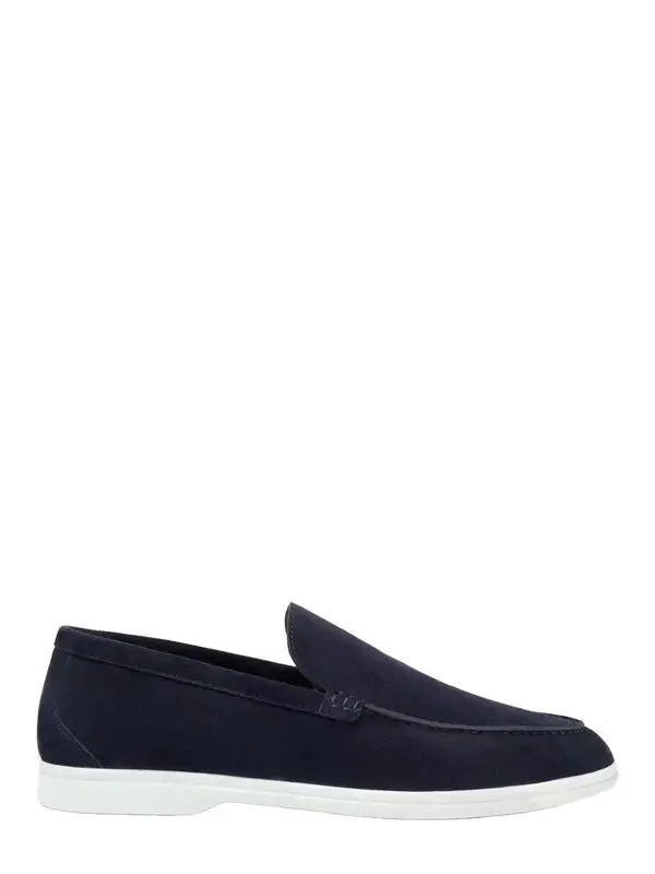 SCAROSSO Ludovico Suede Loafers - Blue