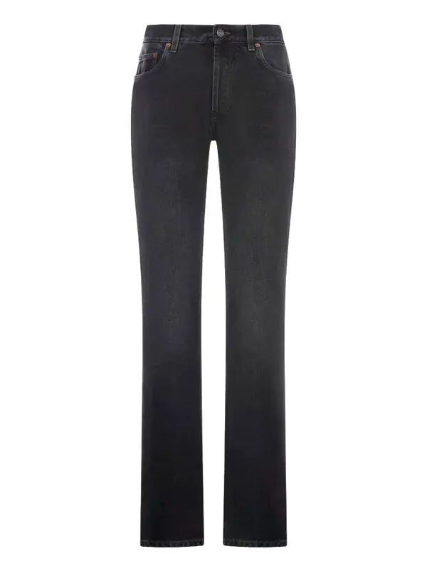 Saint Laurent Cotton Jeans - Black