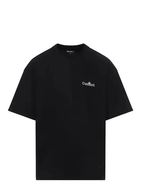 Carhartt Work In Progress Label T-shirt - Black