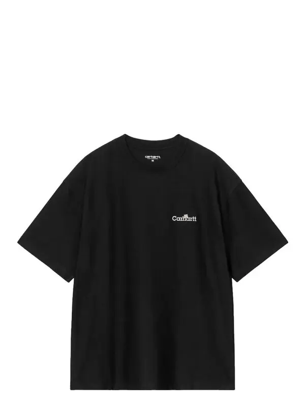 Carhartt Work In Progress Wip Label T-shirt - Black
