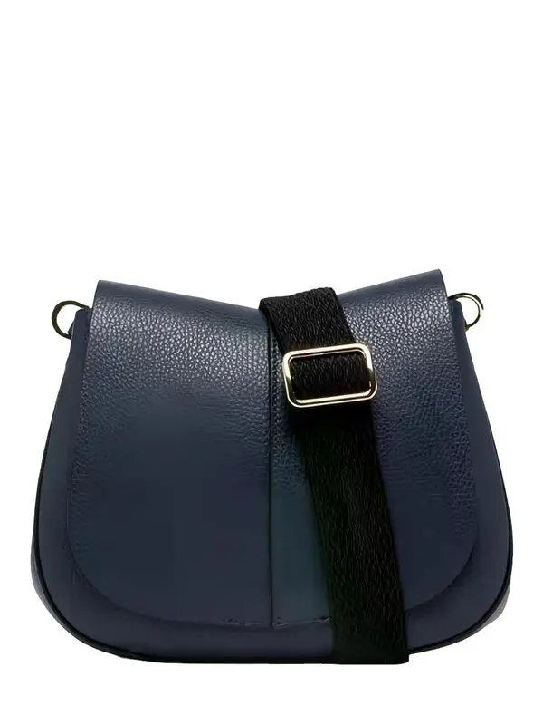GIANNI CHIARINI Helena Round Shoulder Bag - Blue