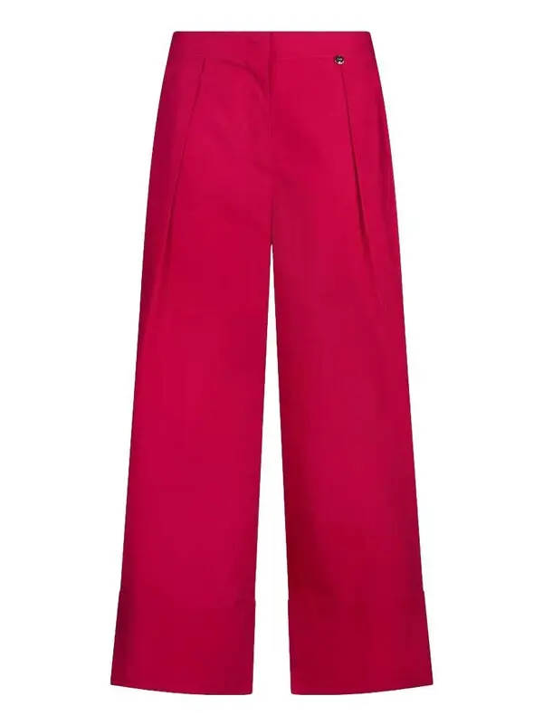 Liu Jo Dart Fla Trousers - Red