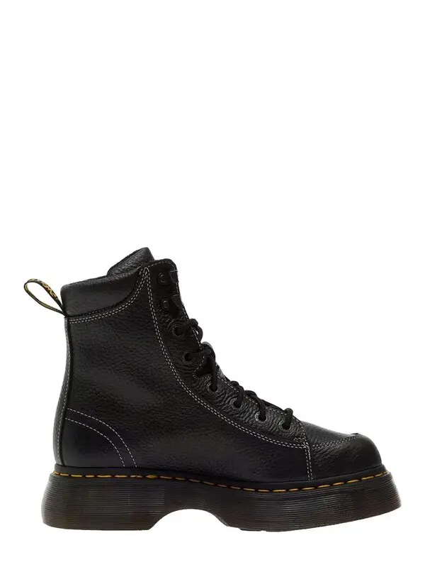 Dr. Martens Buzz 8-eye Combat Boots - Black
