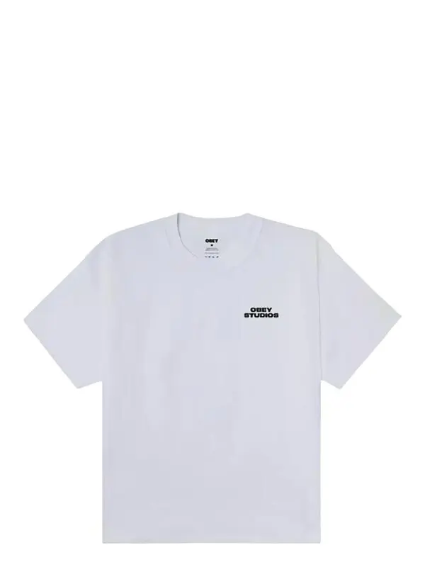 Obey Sky Face T-shirt - White