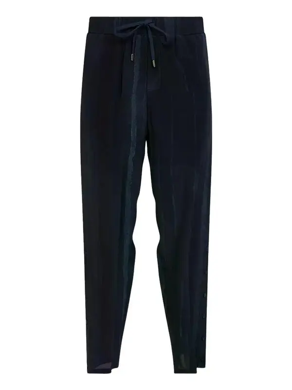 COSTUMEIN Drawstring Tapered Trousers - Blue