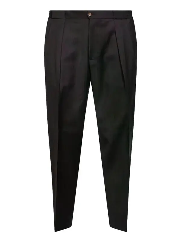 BRIGLIA 1949 Straight-leg Trousers - Black