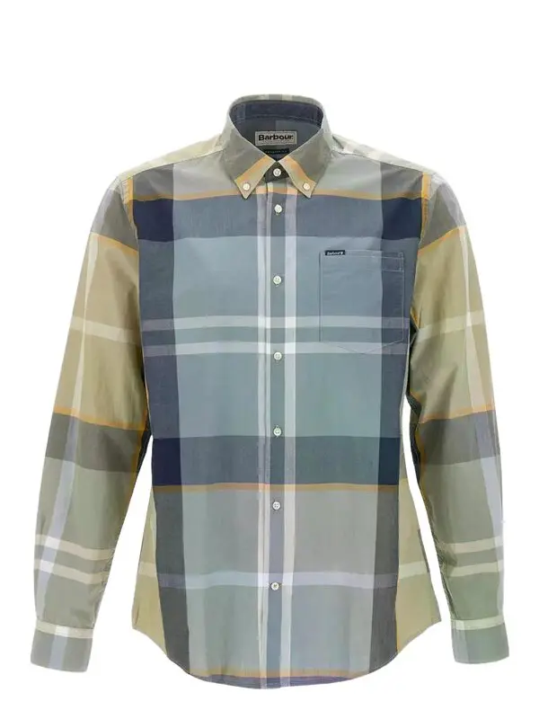 Barbour Chest-pocket Shirt - Blue