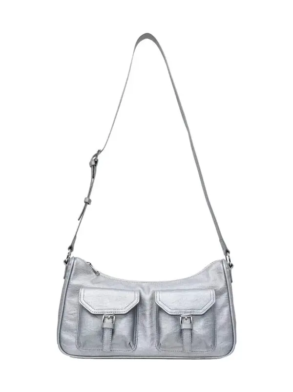 STAND OIL Mini Joey Shoulder Bag - Silver