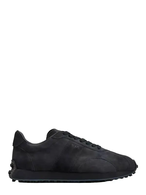TOD'S Vintage Suede Sneakers - Black
