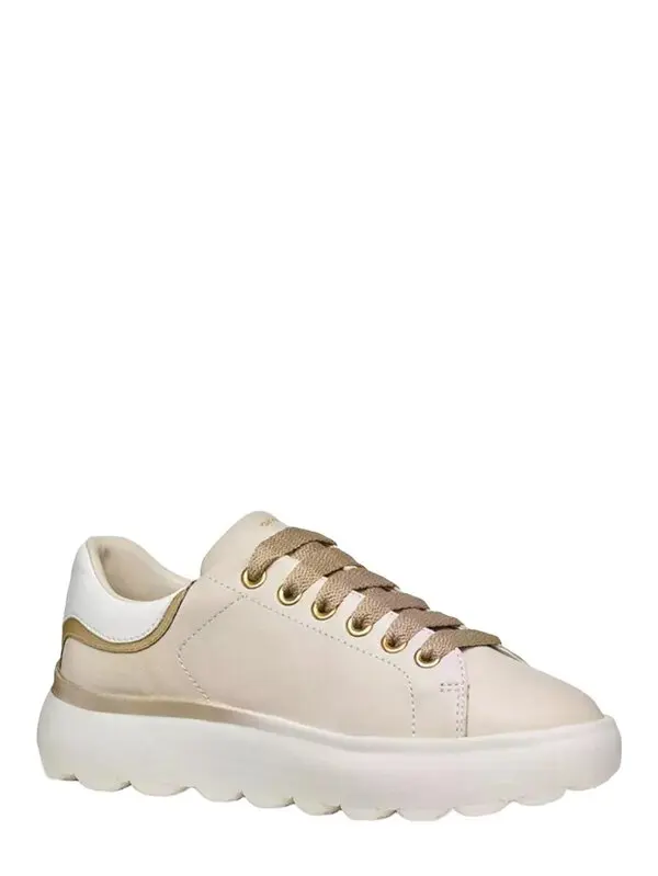 Geox Spherica Ec4.1 Lace-up Sneakers - Neutrals